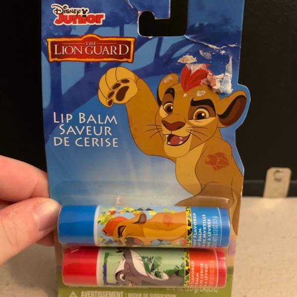 Disney | Makeup | Disney Nwt The Lion Guard Lip Balm Set | Poshmark